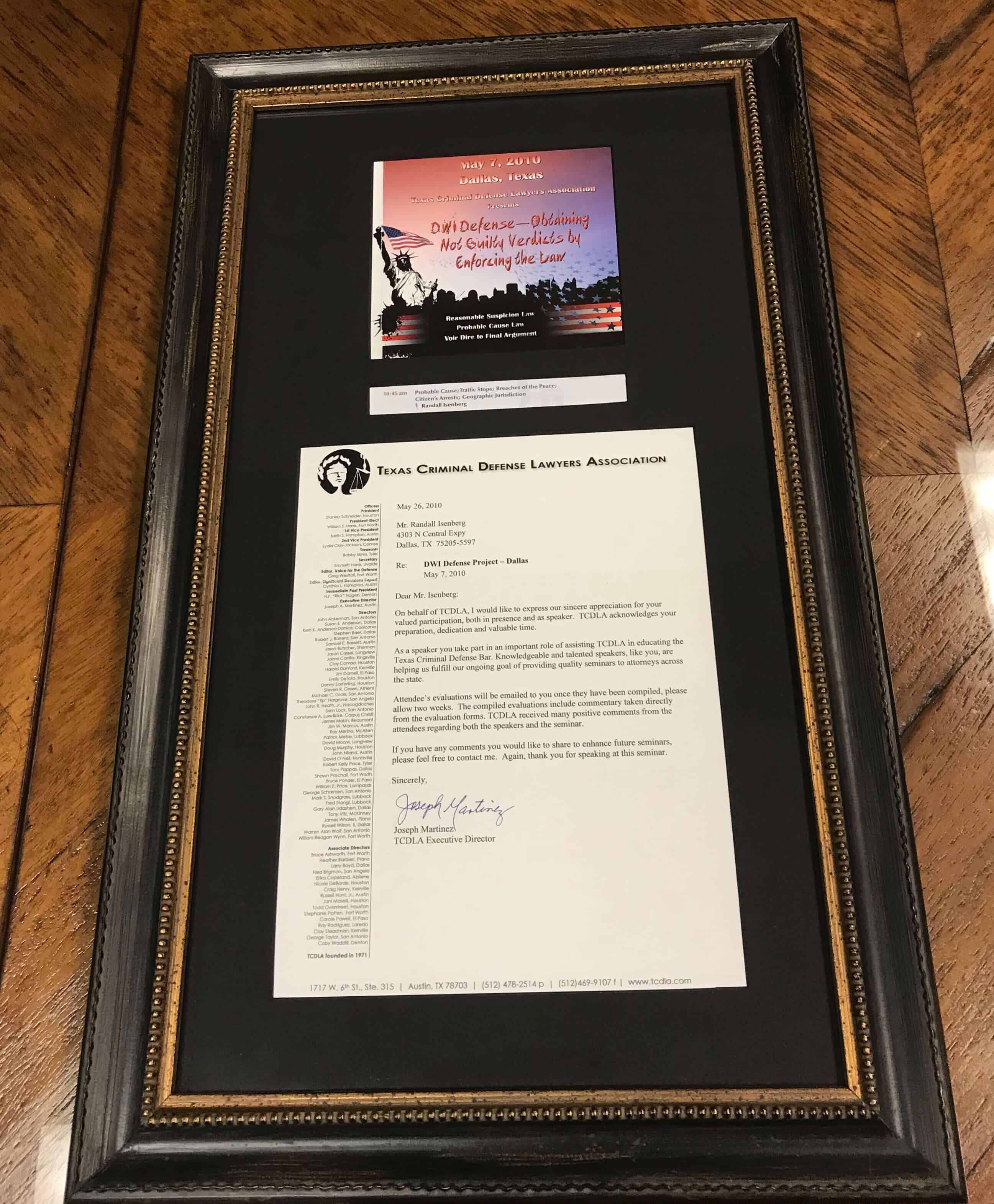 Awards and Recognition | Randall Isenberg